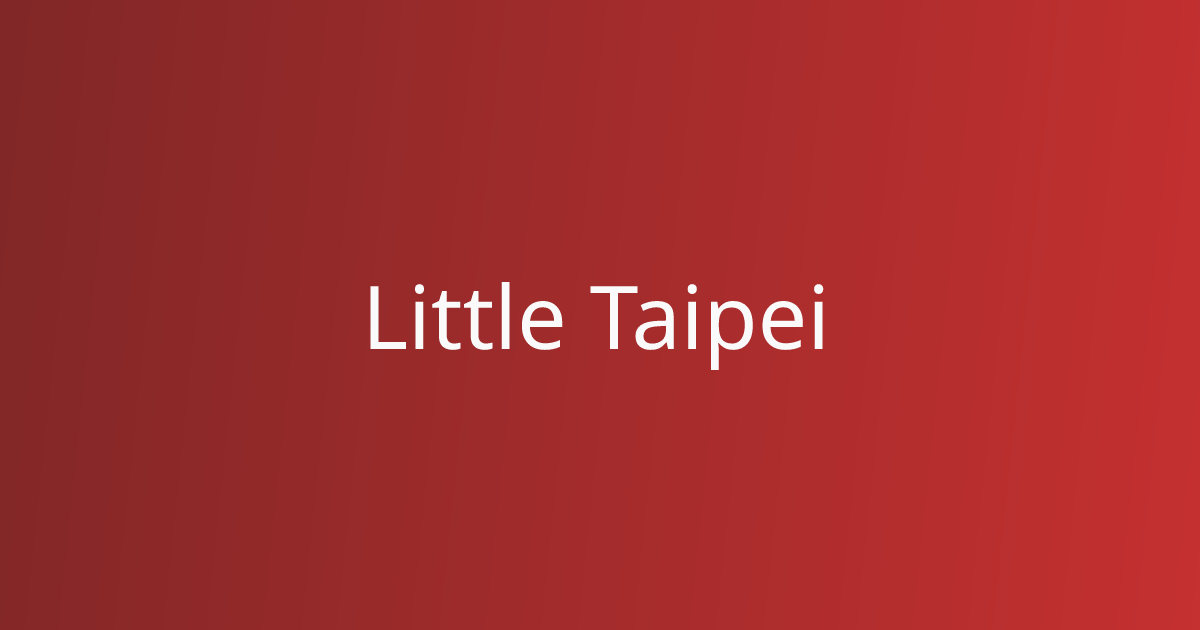 Order Authentic Chinese Online | Little Taipei - Pickup or Delivery ...